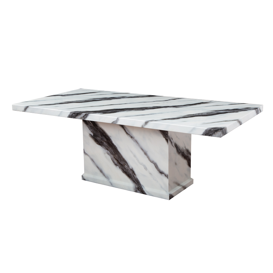 Lorenzo discounts Rectangle Marble Dining Table Hollywood