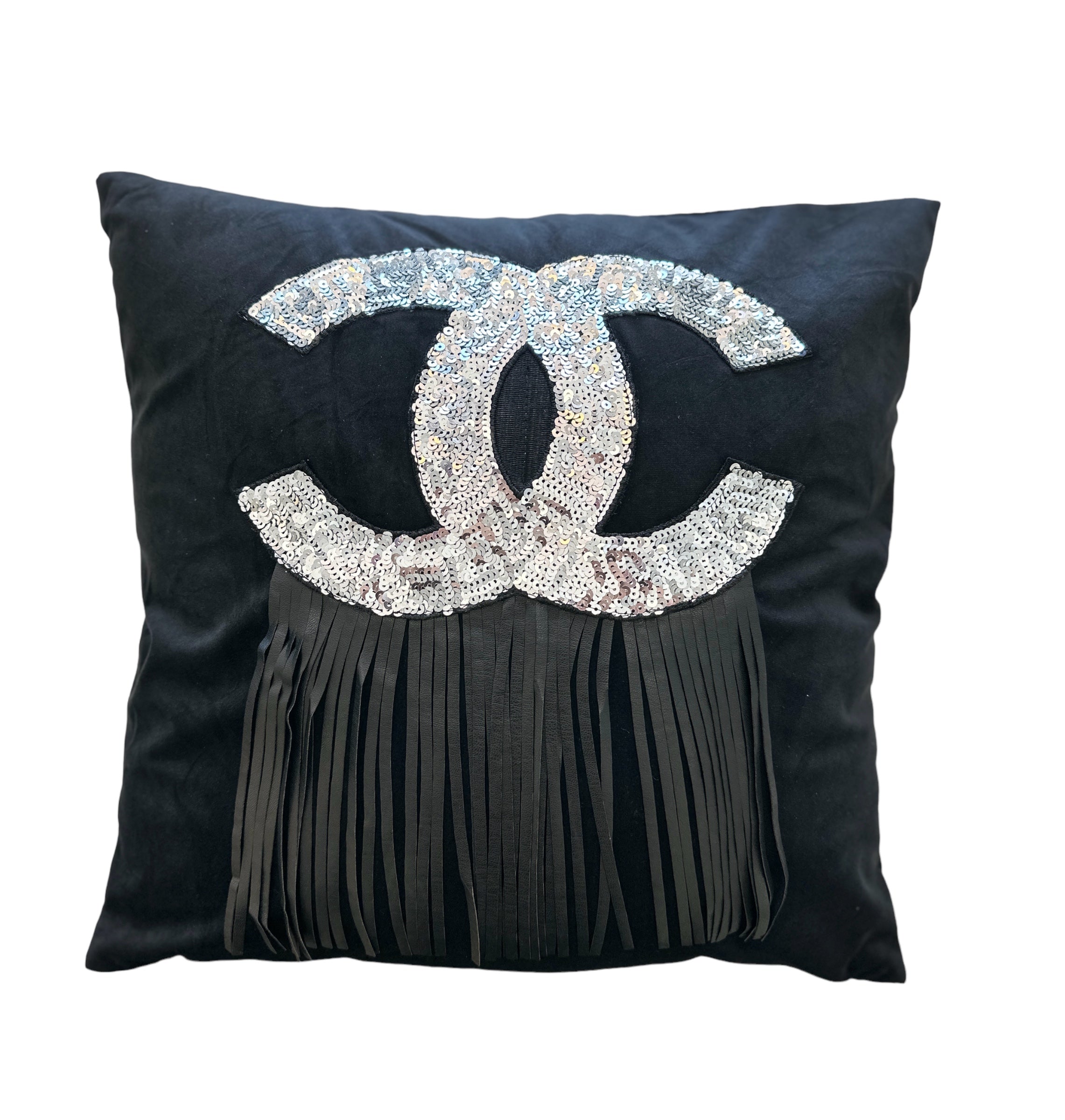C Logo Frills Cushion (45cm) – Hollywood Interiors
