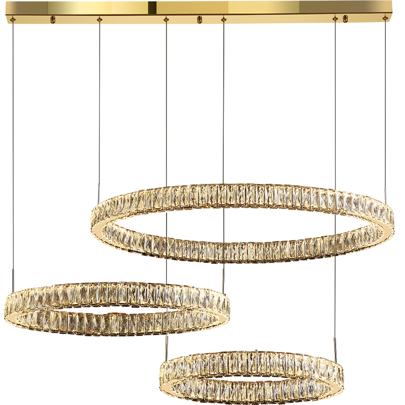 Peyton 3 ring Pendant – Hollywood Interiors