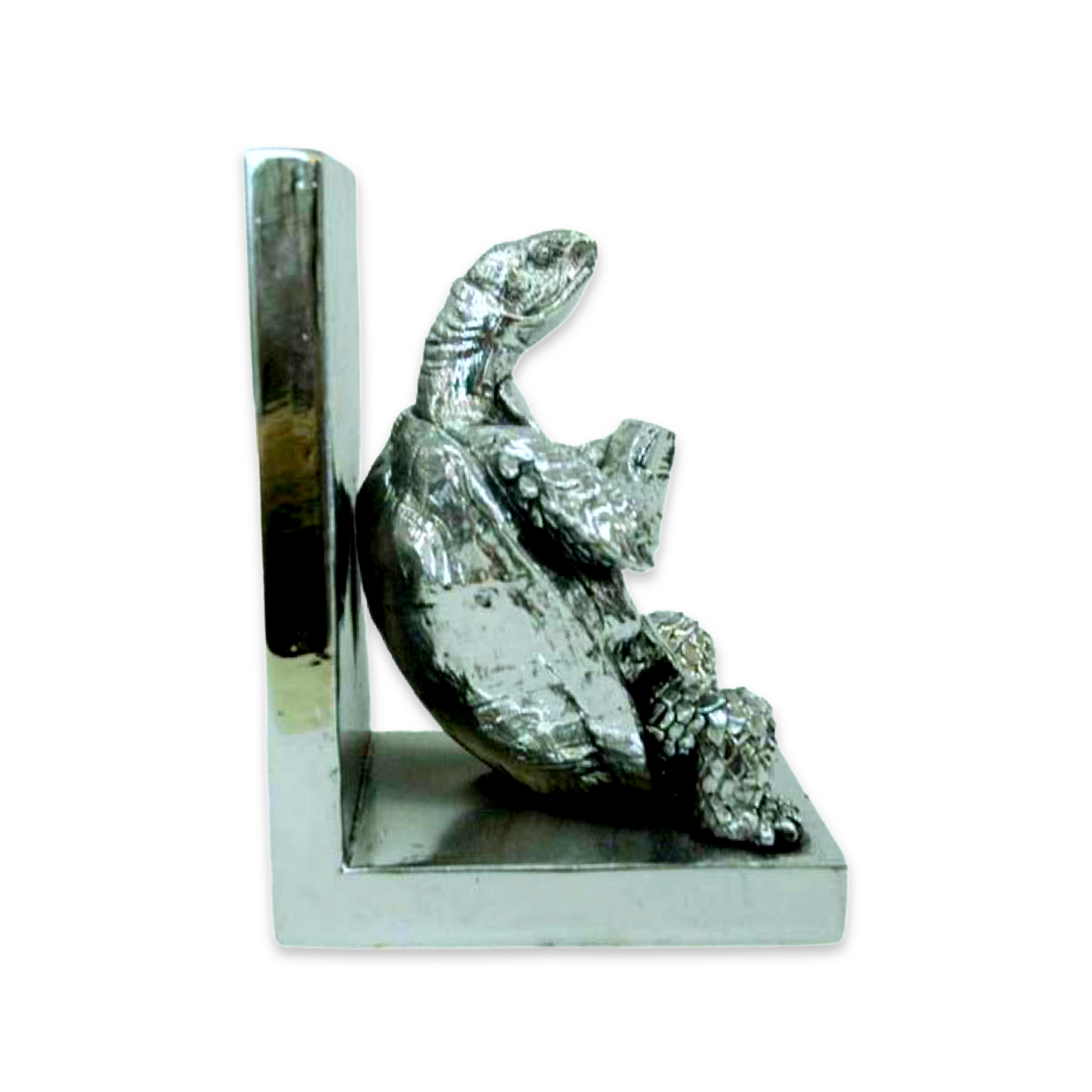 Turtle Bookend with Book – Hollywood Interiors