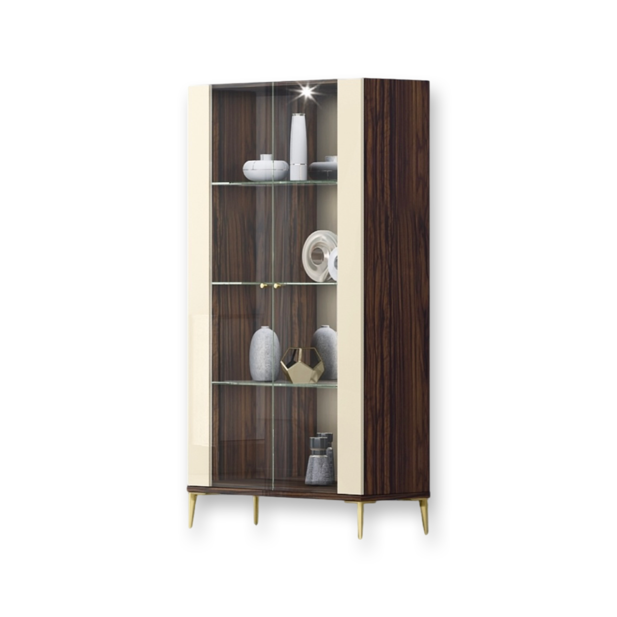 CARRINGTON 2 DOOR WALL UNIT – Hollywood Interiors