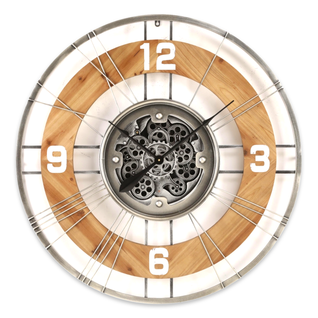 Clinton Wall Clock – Hollywood Interiors