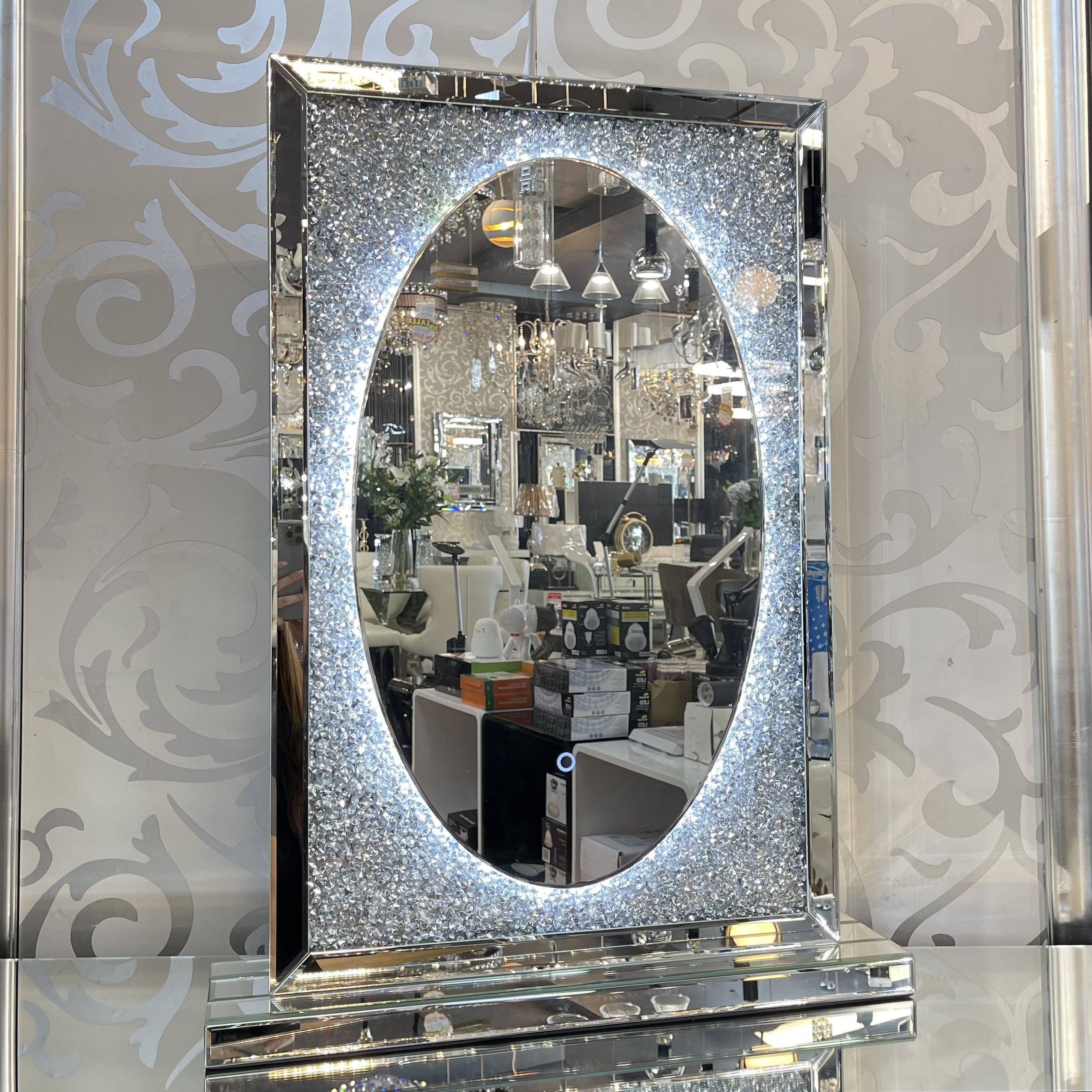 Myra Makeup Mirror - LARGE – Hollywood Interiors