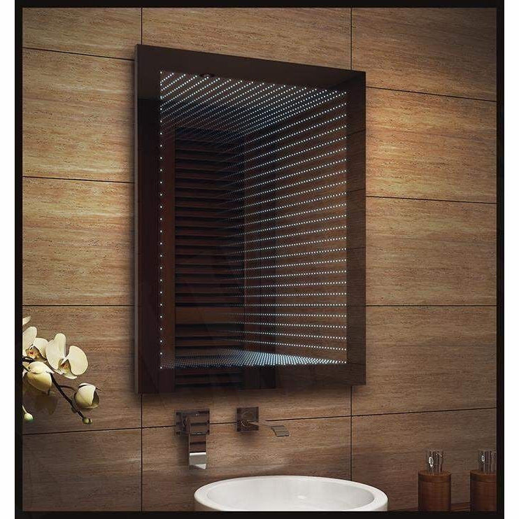 Infinity Mirror Rectangle – Hollywood Interiors