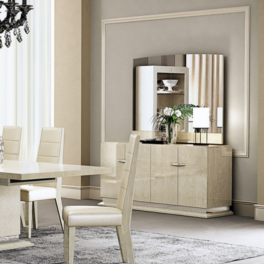 Grace Buffet Unit with Mirror – Hollywood Interiors